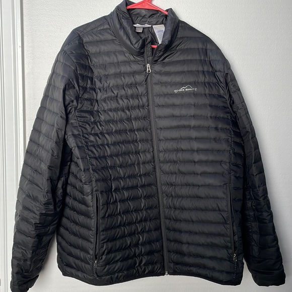 Eddie Bauer | Jackets & Coats | Mens Eddie Bauer Black Puffer Jacket ...